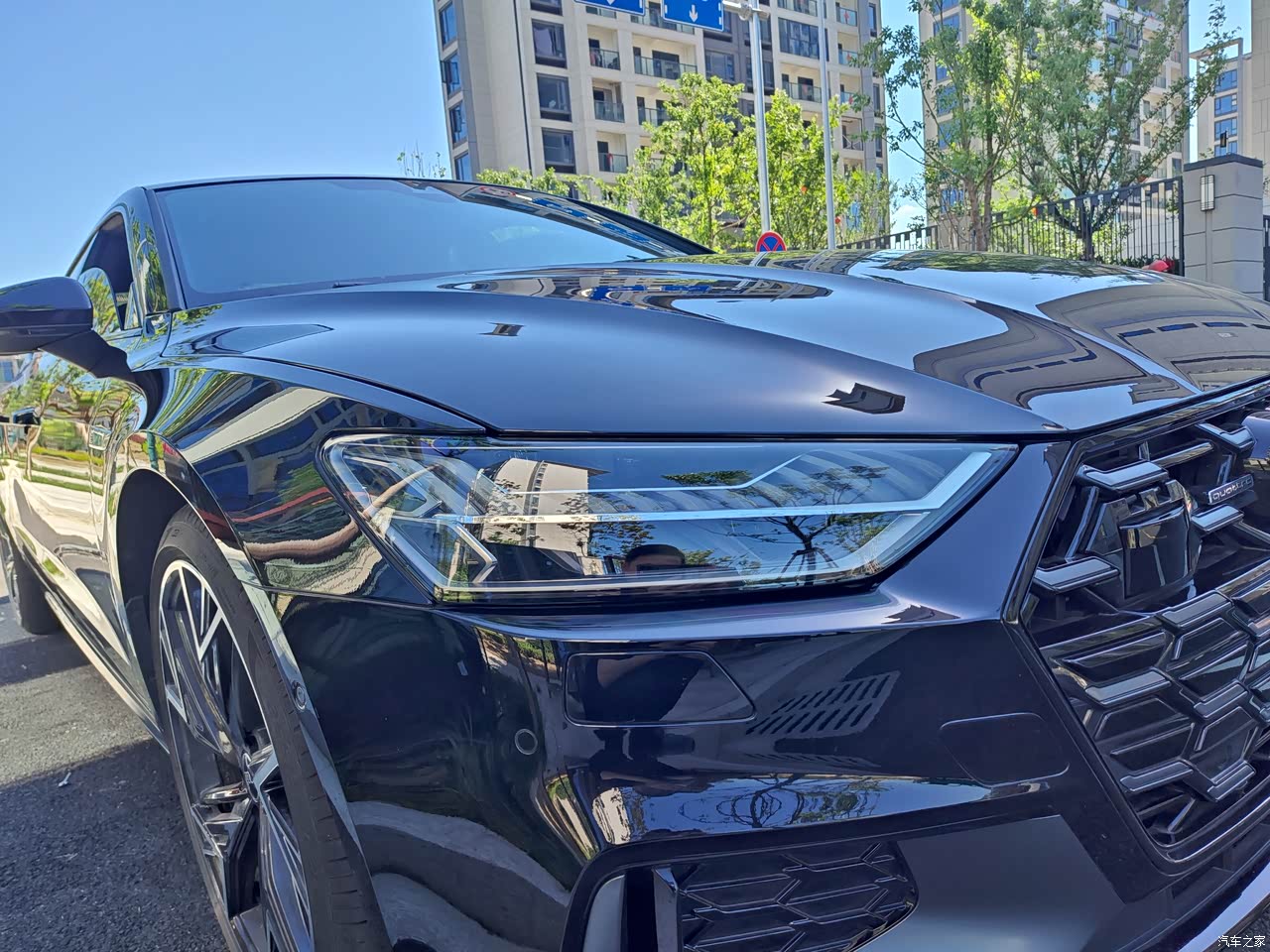 奥迪A7L 2024款 45 TFSI quattro 黑武士版怎么样_优缺点_witer7698_口碑_汽车之家